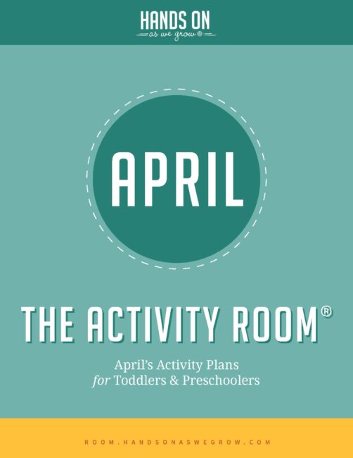April Activity Pack - The Activity Room® by Hands On As We Grow®