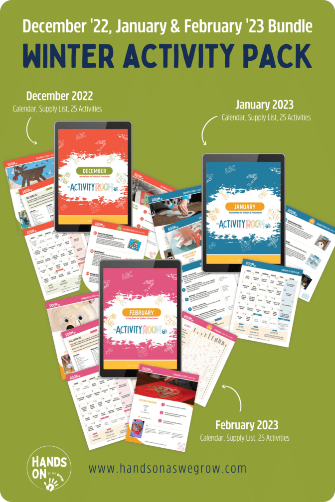 2022 Winter Activity Plan Bundle - The Activity Room® by Hands On As We ...