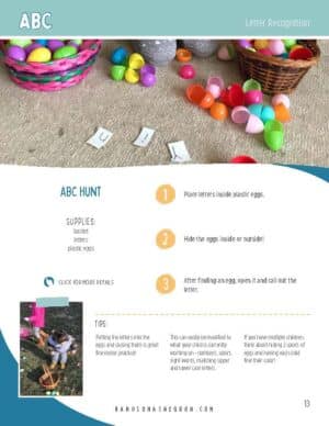ABC Book: Hands On Activities for Preschoolers to Learn Letters, Write ...